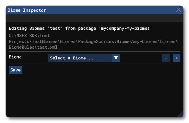 The Biomes Inspector