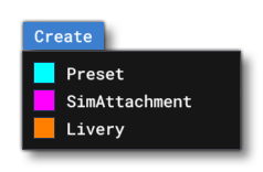 The SimObject Editor Graph View